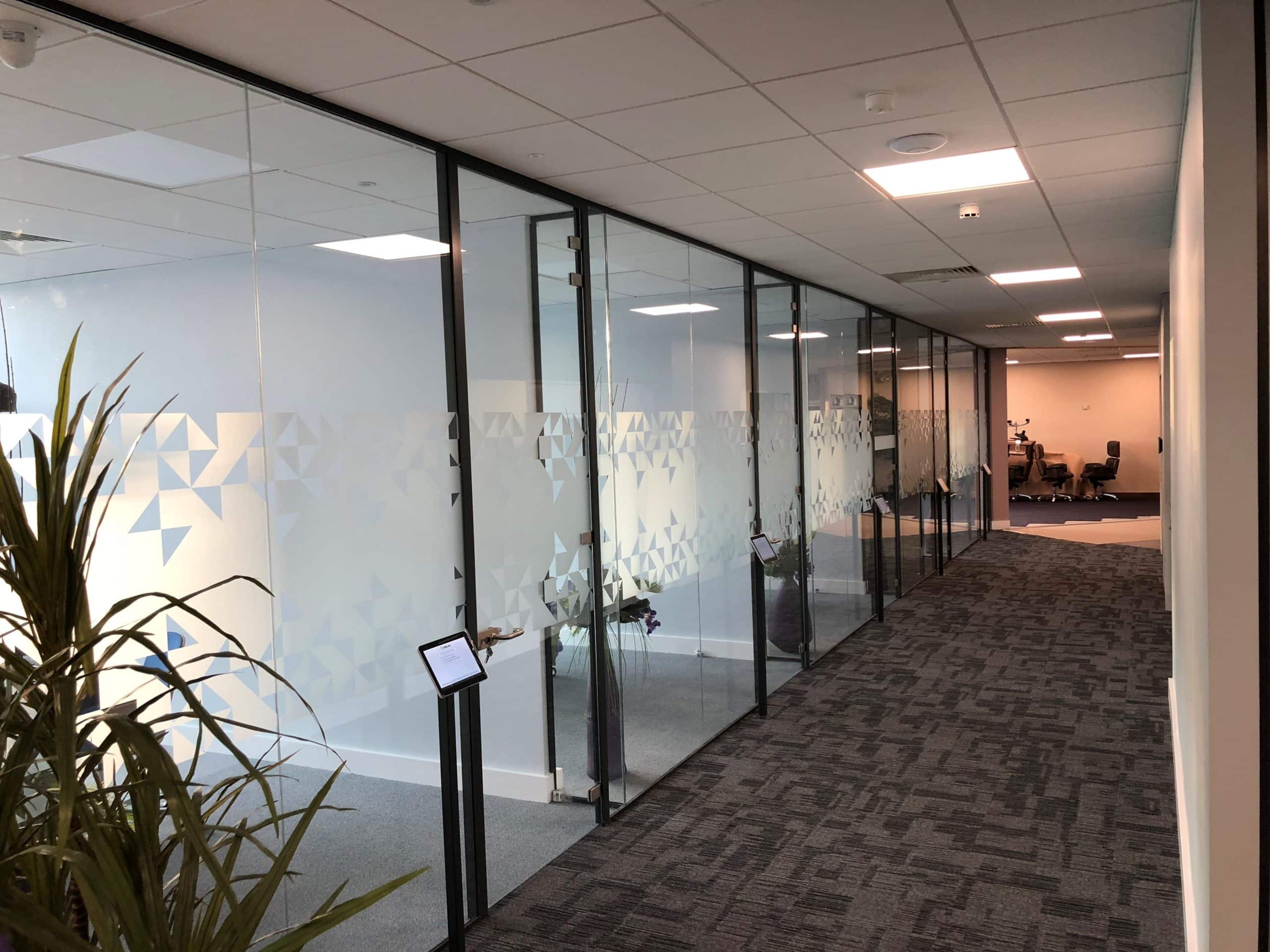 Single Glazed Partitioning | Glazed Partitioning | Cube7 Interiors